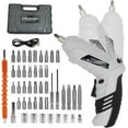 Small Electric Screwdriver, Mini Drill Set, Rechargeable 3.6V Cordless ...