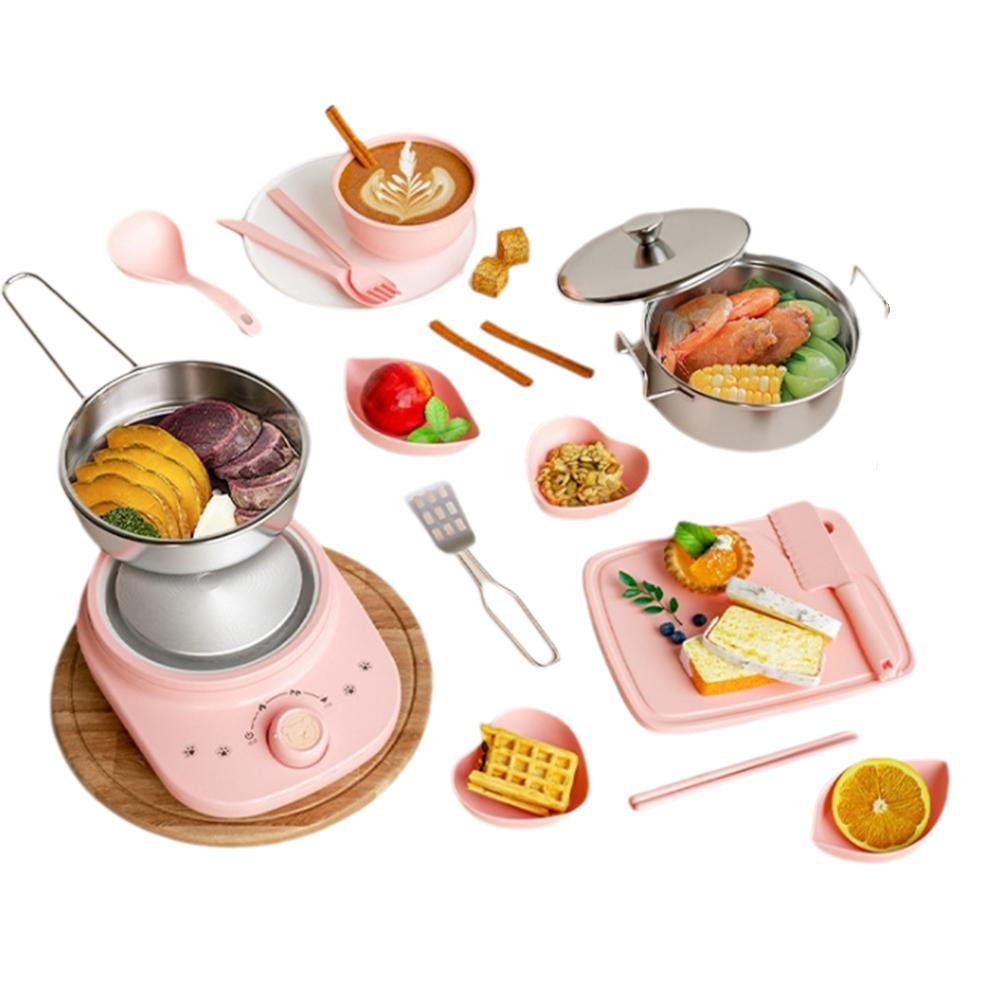 [Small Electric Stove] Stainless Steel 138-Mist Pink (A) $Mini Kitchen ...