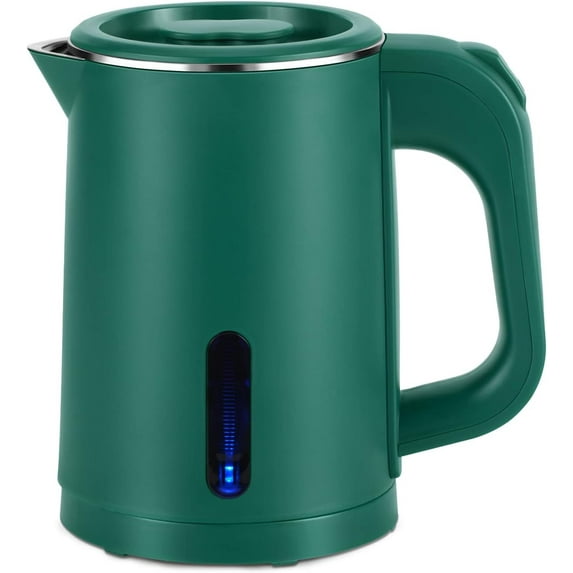 Small Electric Tea Kettle Stainless Steel, 0.8L Portable Mini Hot Water ...