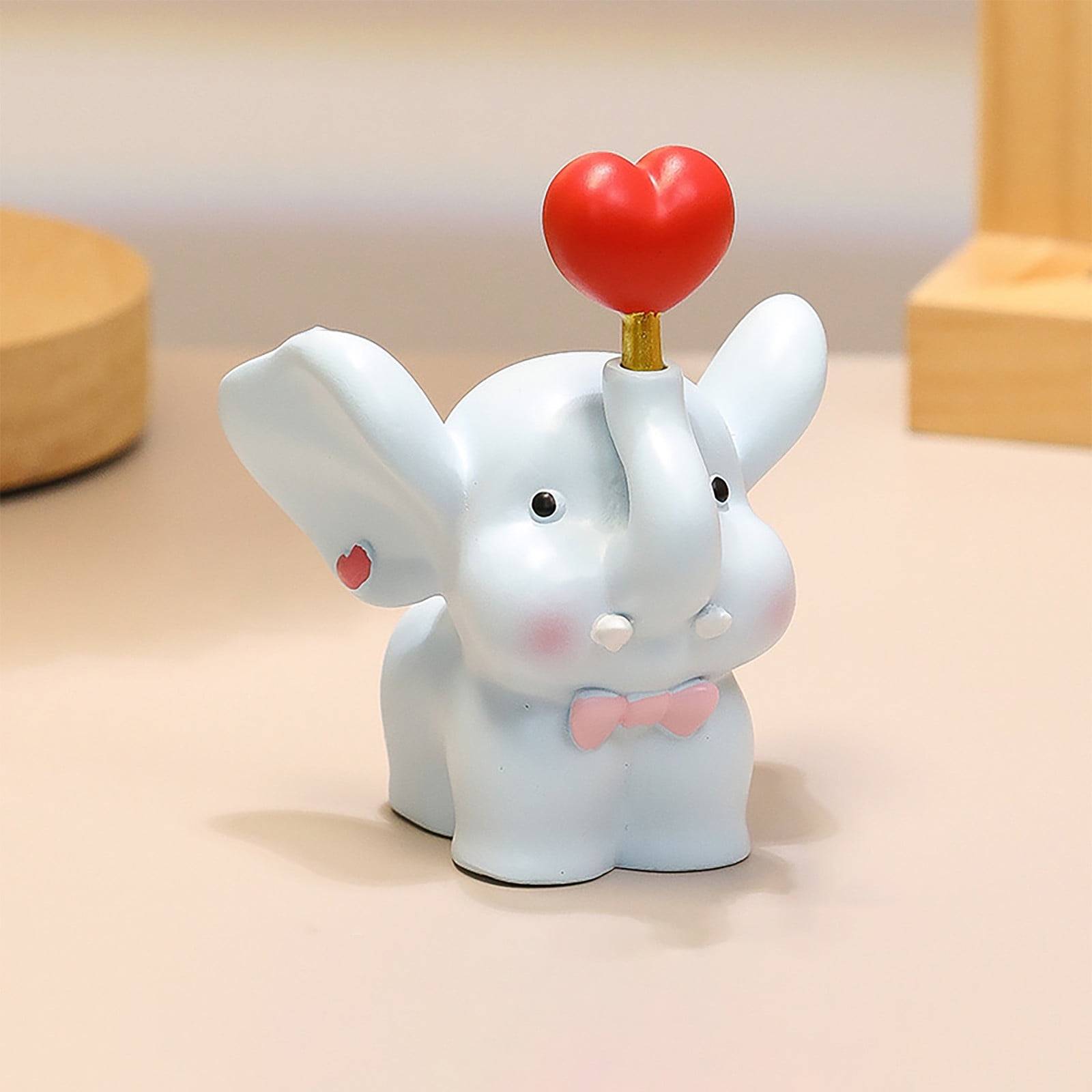 Small Elephant Trinkets Little Elephant Decor Elephant Ornament Garden ...