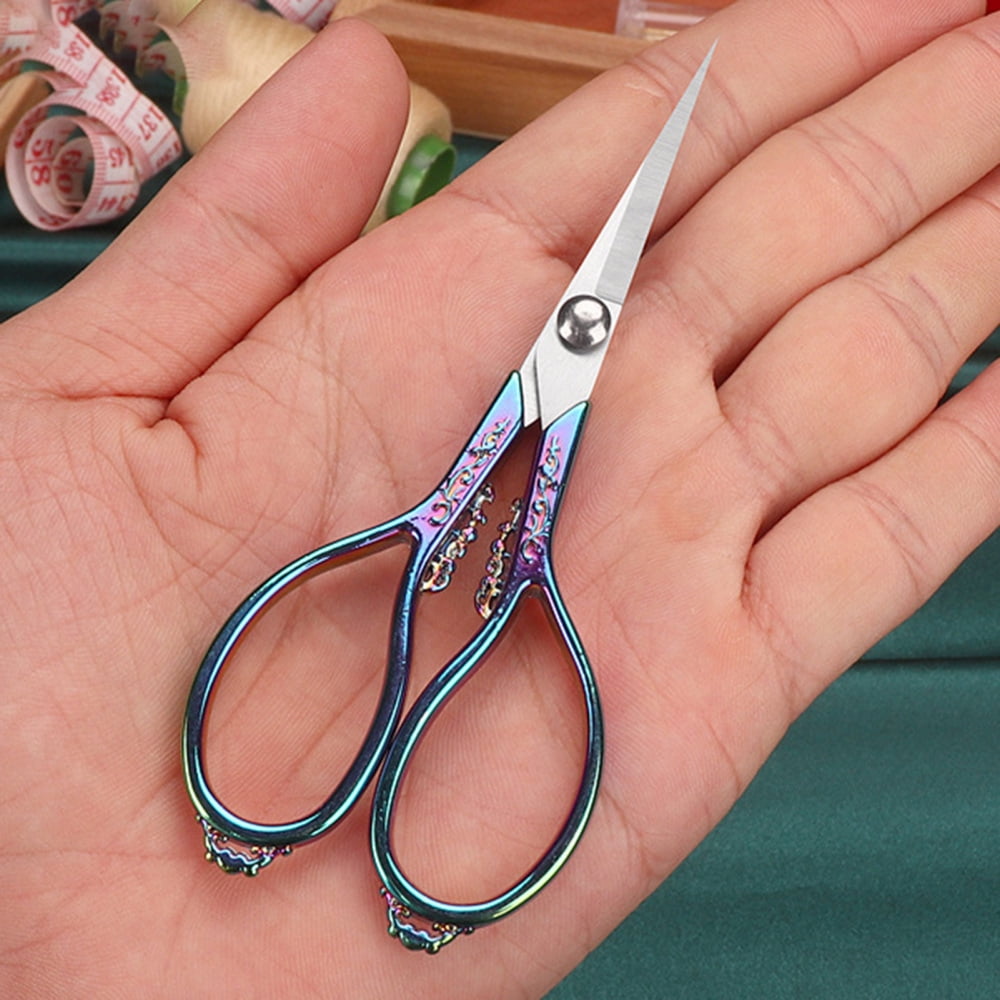 Small Embroidery Sewing Scissors Comfortable Handle Easy to Grip for ...