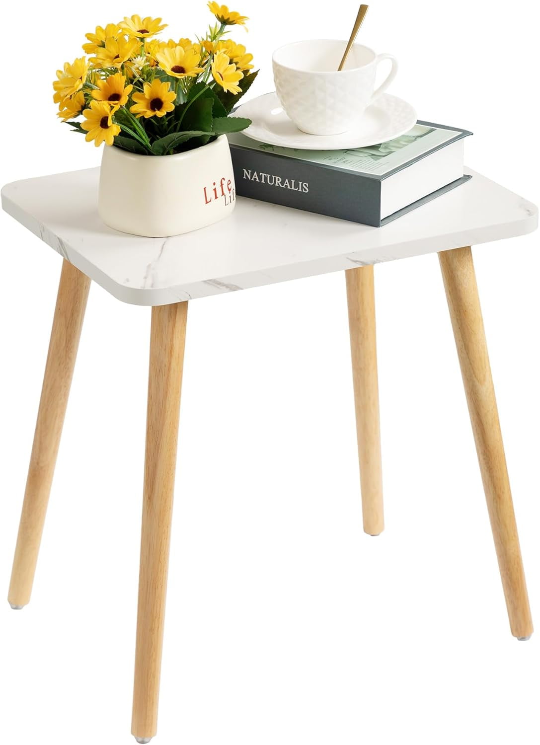 Small End Table, Side Table Accent Table Living Room Bedroom Balcony ...