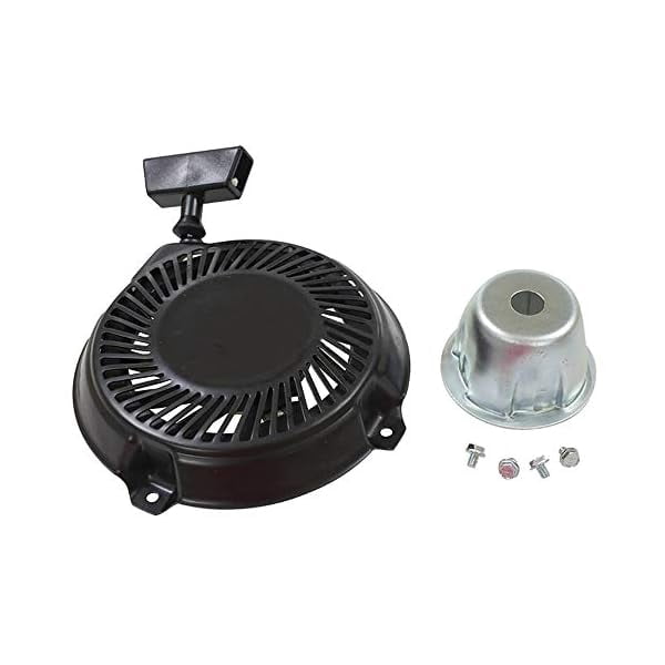 Small Engine Recoil Starter Assembly Replacement, Compatible with ...