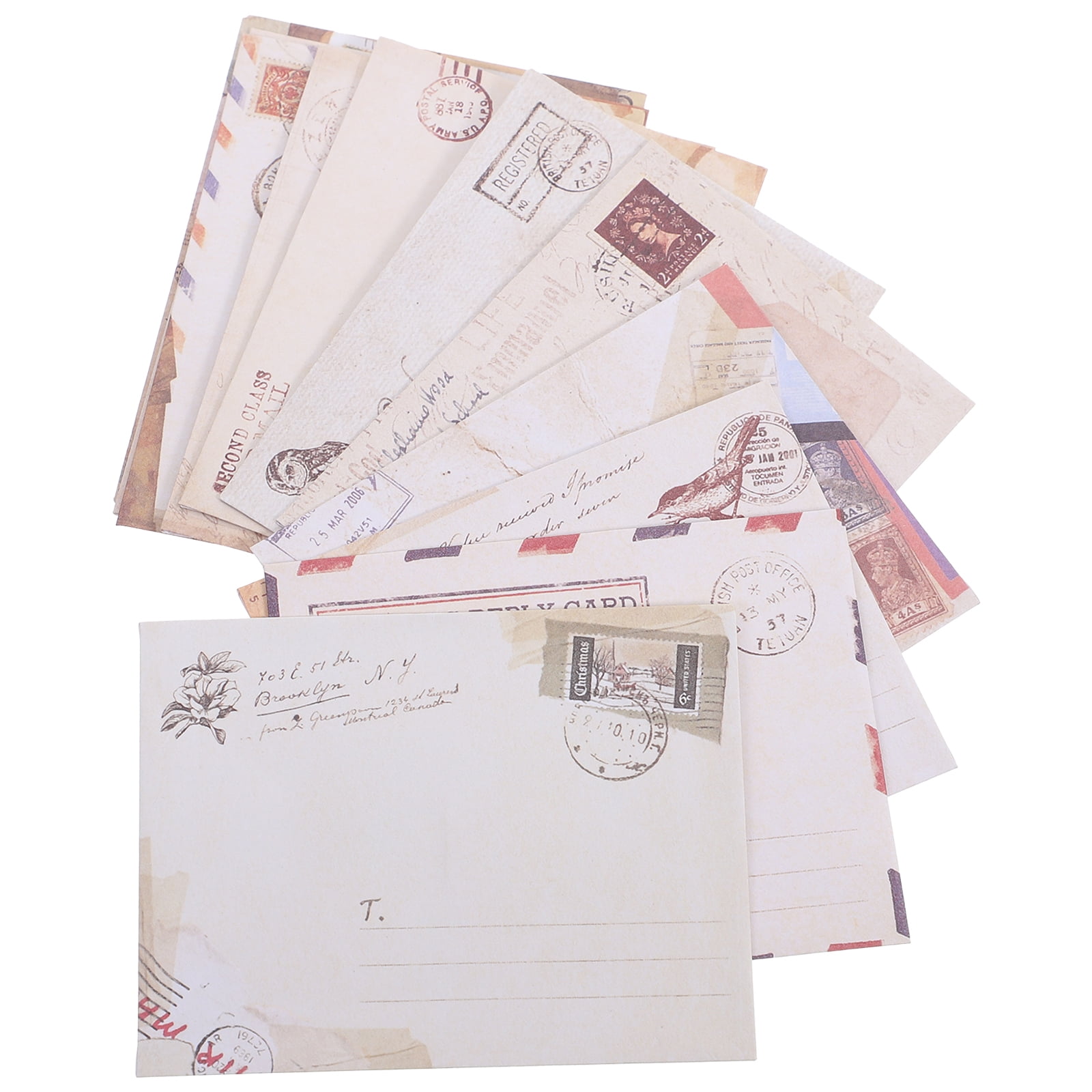 Small Envelope Mini Envelopes for Money Tiny Paper Letter 2x3 Cards ...