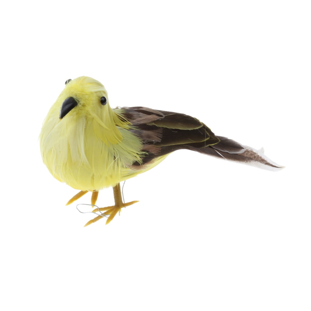 Small Fake Artificial Bird Realistic Taxidermy home and garden Decor 15 ...