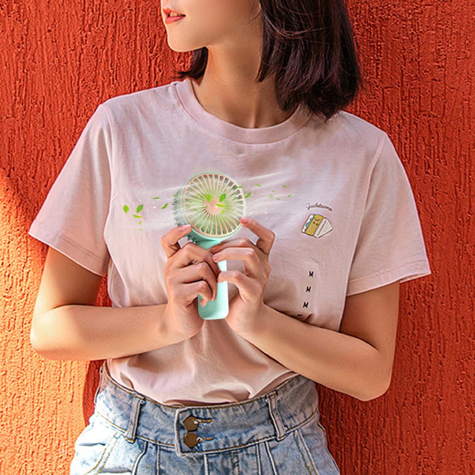 Small Fans Portable Travel Fan Small Fan Summer Essentials Electric Fan ...