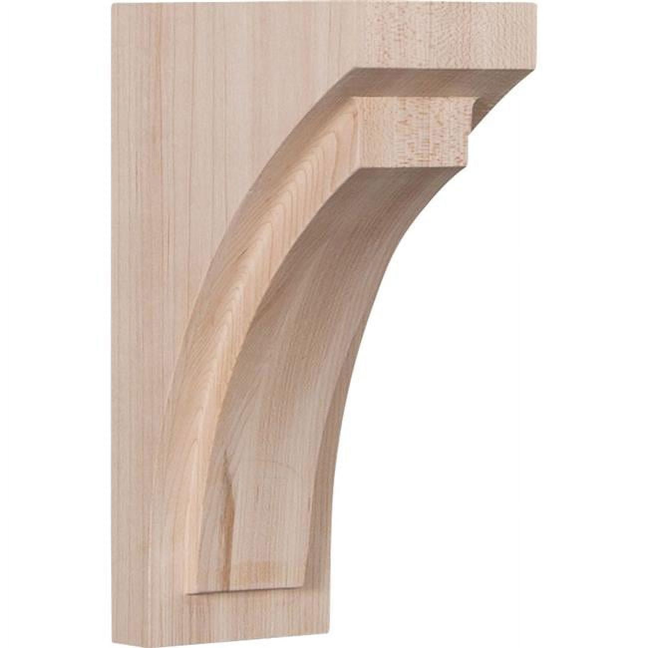 Small Felix Wood Corbel - Rubberwood - Small - Walmart.com