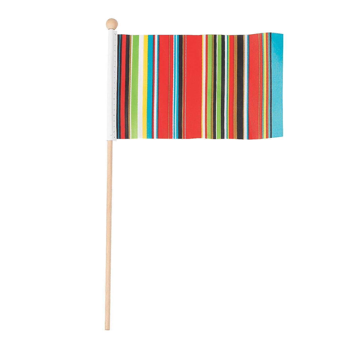 Small Fiesta Serape Flags (4"X6") - Party Decor - 12 Pieces - Walmart ...