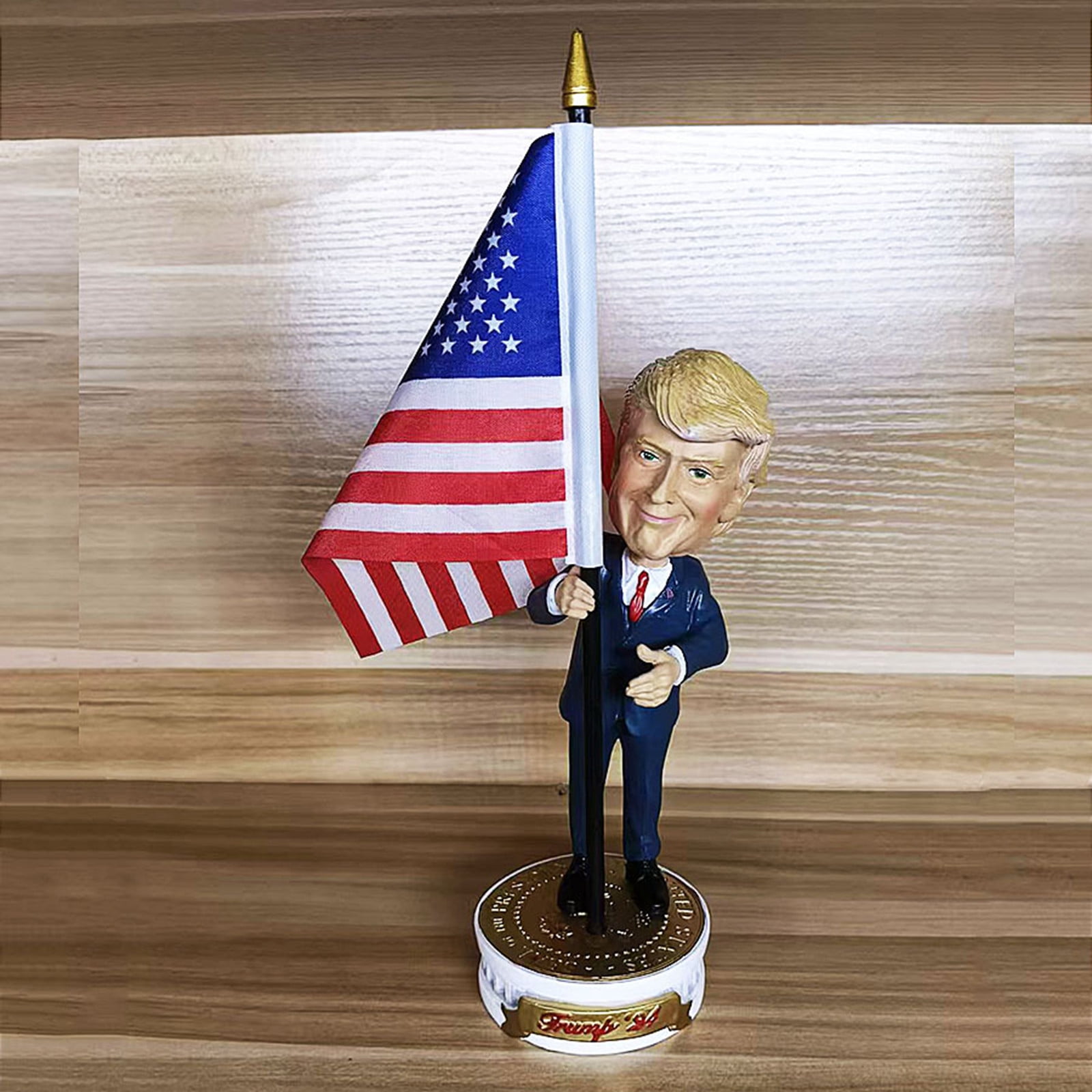 Small Figurine Desktop Decoration Donald Trump Gift Handmade - Walmart.com