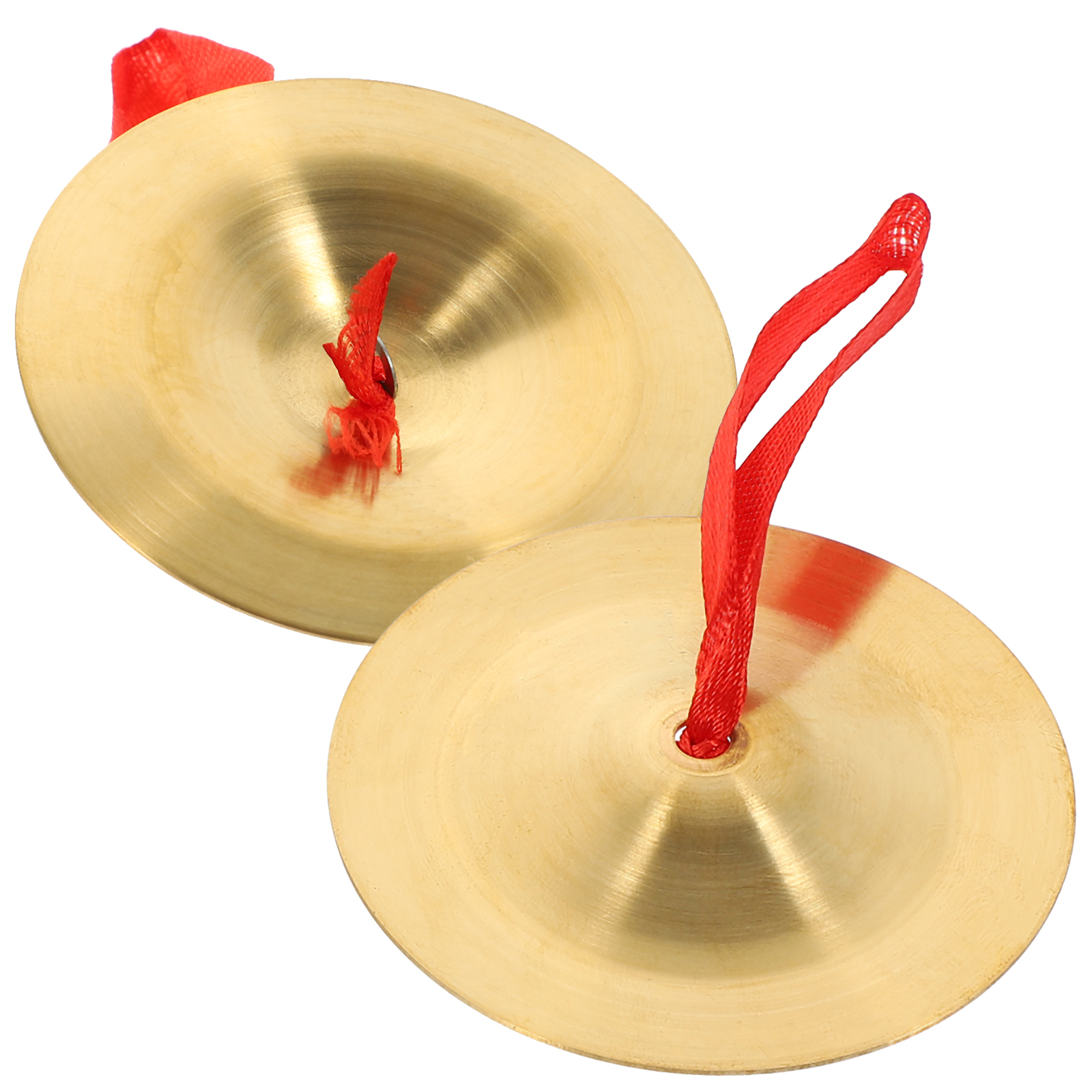 MERRYHAPY Finger Cymbals Mini Percussion Instrument 1 Pair 2.75X2.75X0 ...
