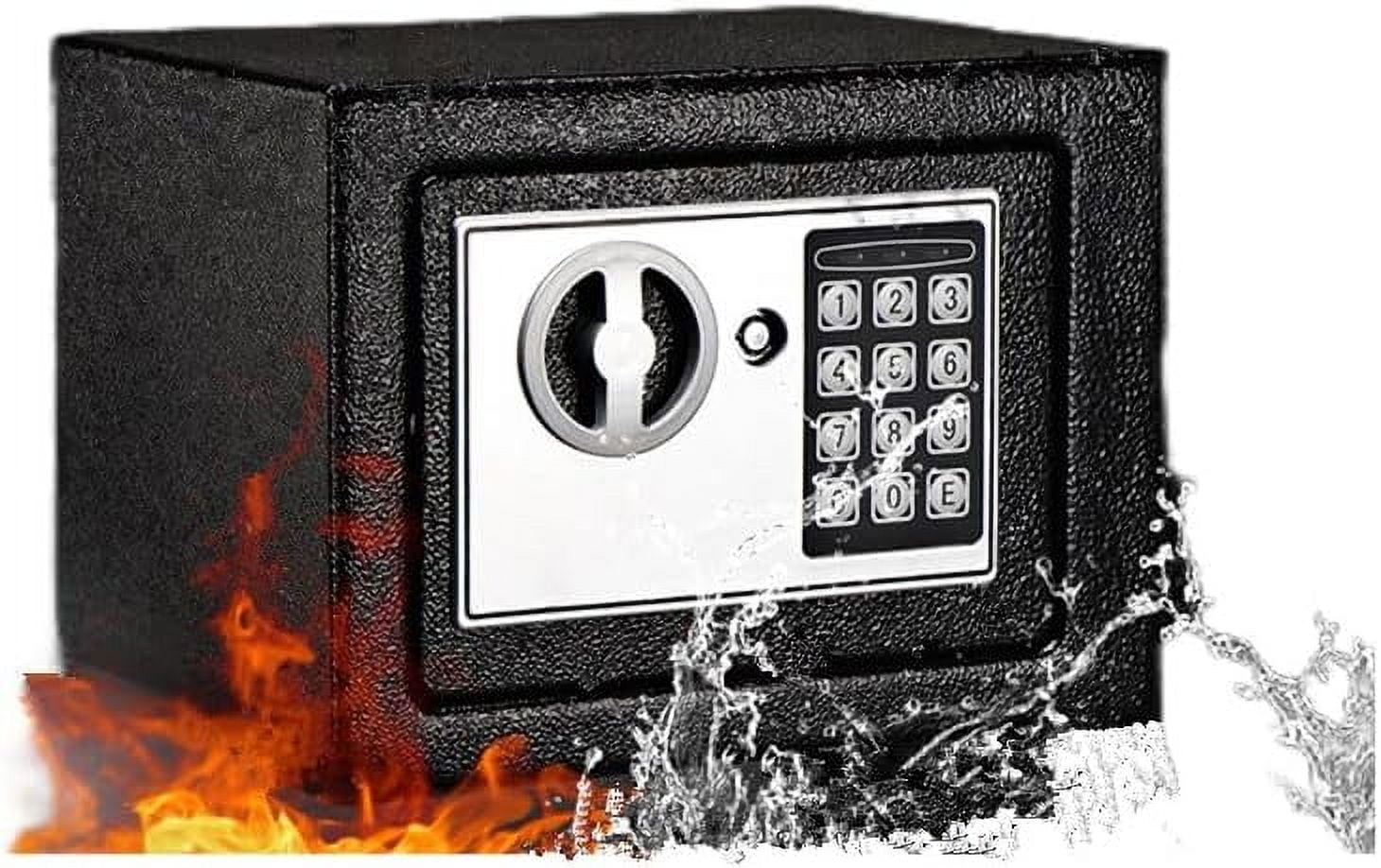 Small Fireproof Safe Box with Electronic Keypad, Large Capacity ...
