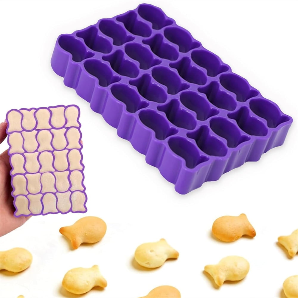 Small Fish Cracker Cutter,Goldfish Shaped Cookie Molds,Mini Animal ...