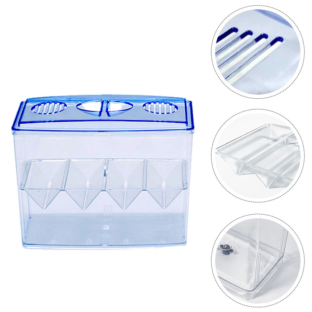 1PC Small Fish Hatching Isolation Box Freestanding Self Floating ...