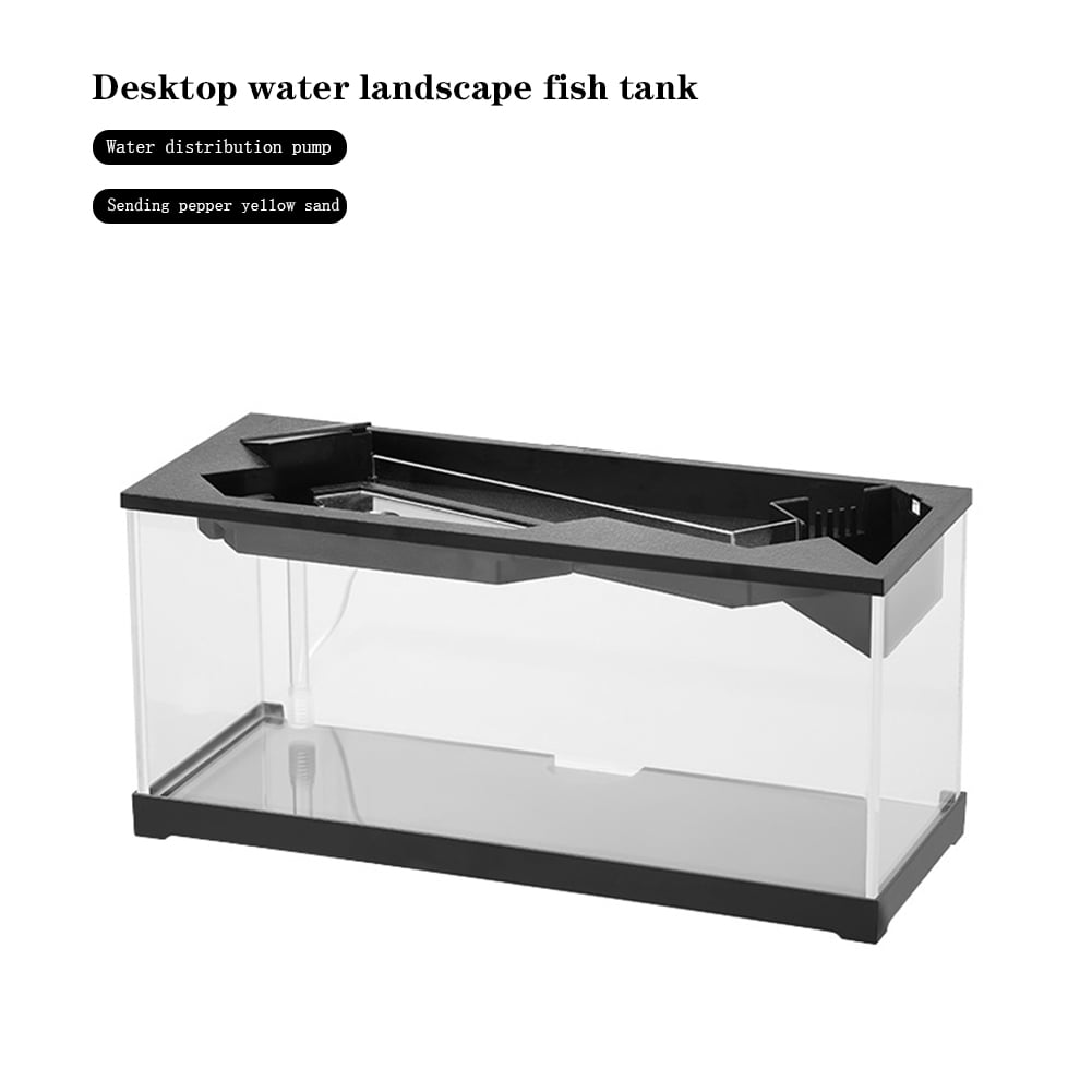 Small Fish Tank, Aquarium Tank with/without Build-in Light, Water Pump ...