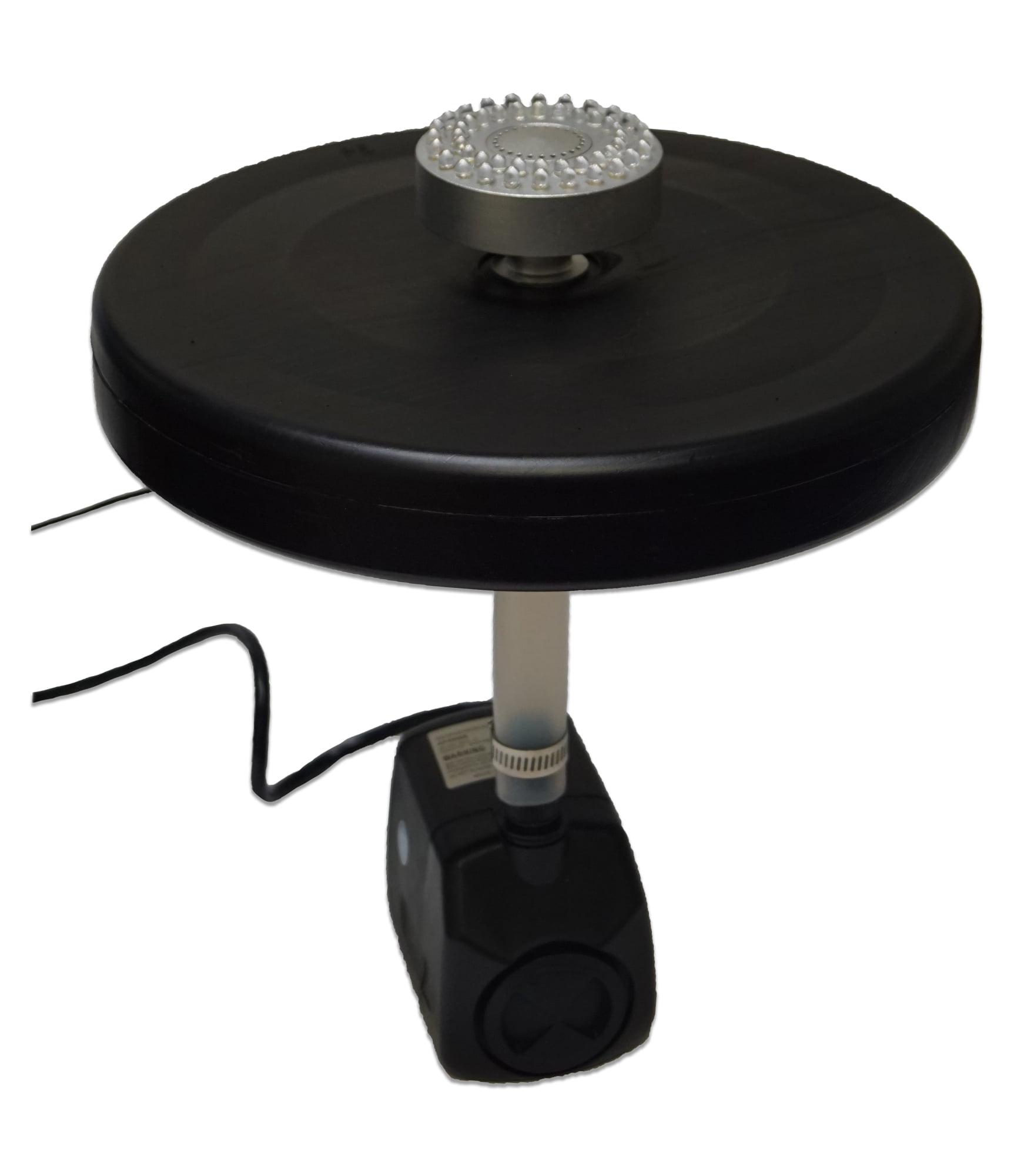 Half Off Ponds Small Floating Fountain with 600 GPH Pump, White LED ...