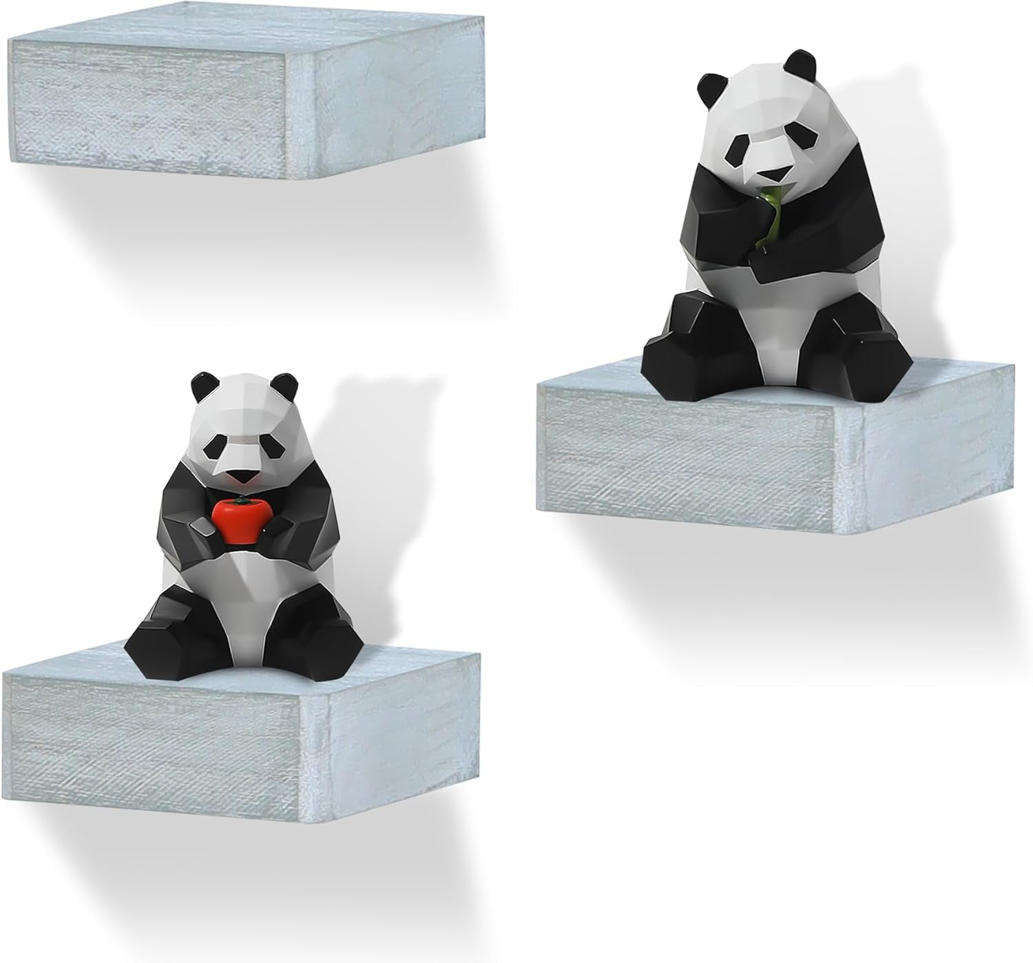 Small Floating Shelf,Set of 3 Display Ledges for Wall,Mini Shelves ...