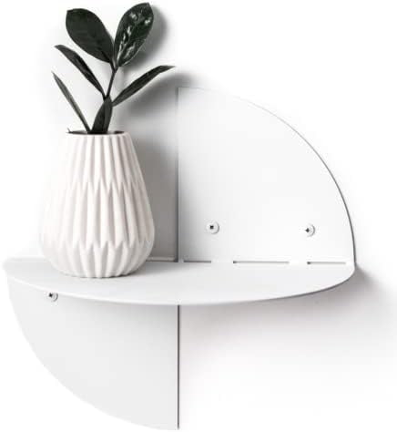 Small Floating Wall Steel Shelves, Hanging Colorful Bathroom Shelf with ...