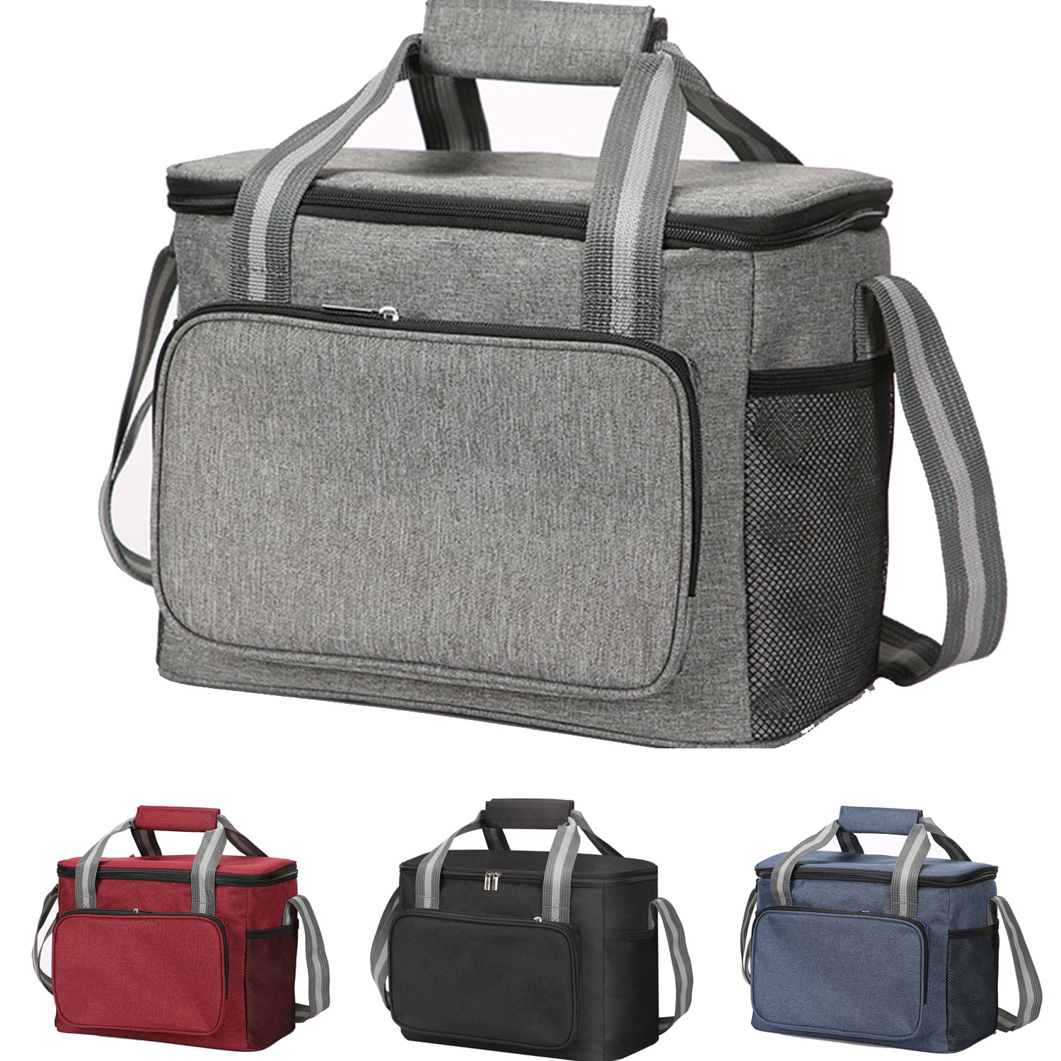 Small Foldable Cooler Bags for Travel, Lunch, Office, Work - Walmart.com