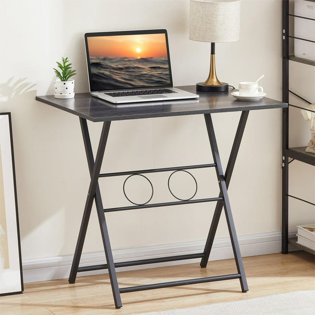 Small Folding Office Table,Foldable Desk,Computer Table for Small ...