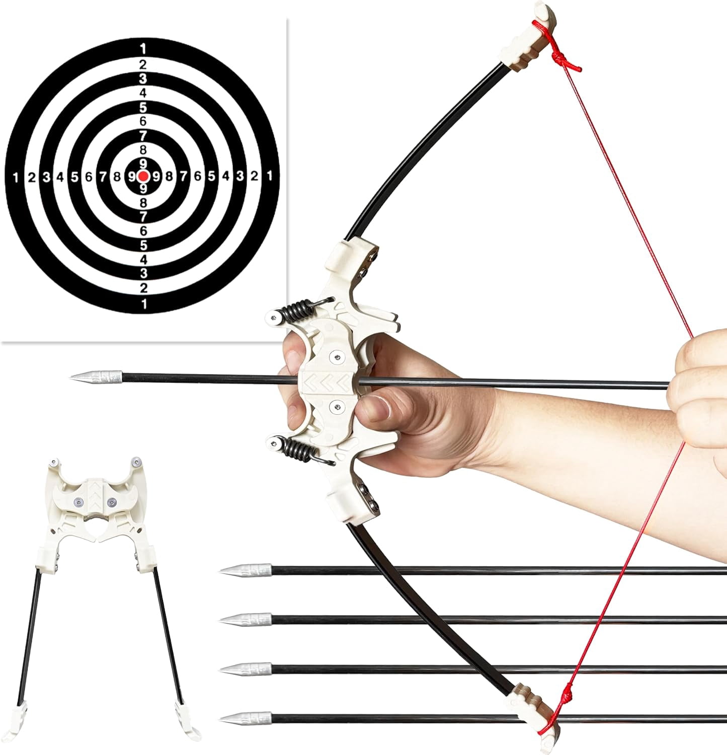 Small Folding recurve Bow, Bow Entertainment Shooting Composite Bow ...