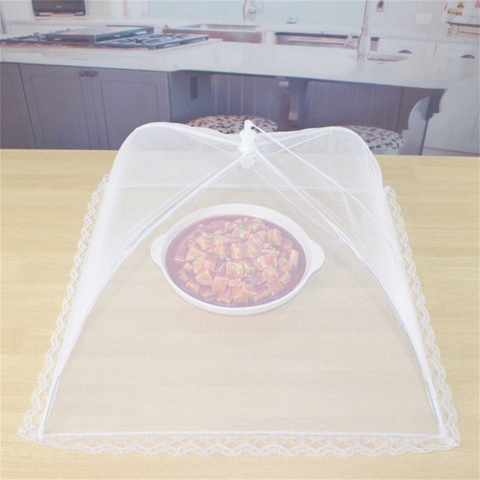 Small Food Containers Removable And Washable Mesh Meal Cover Square ...