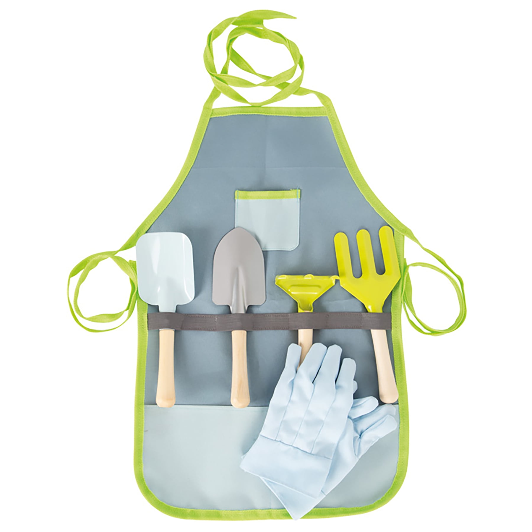 Small Foot Wooden Toys Gardening Apron with Tools playset Designed for ...