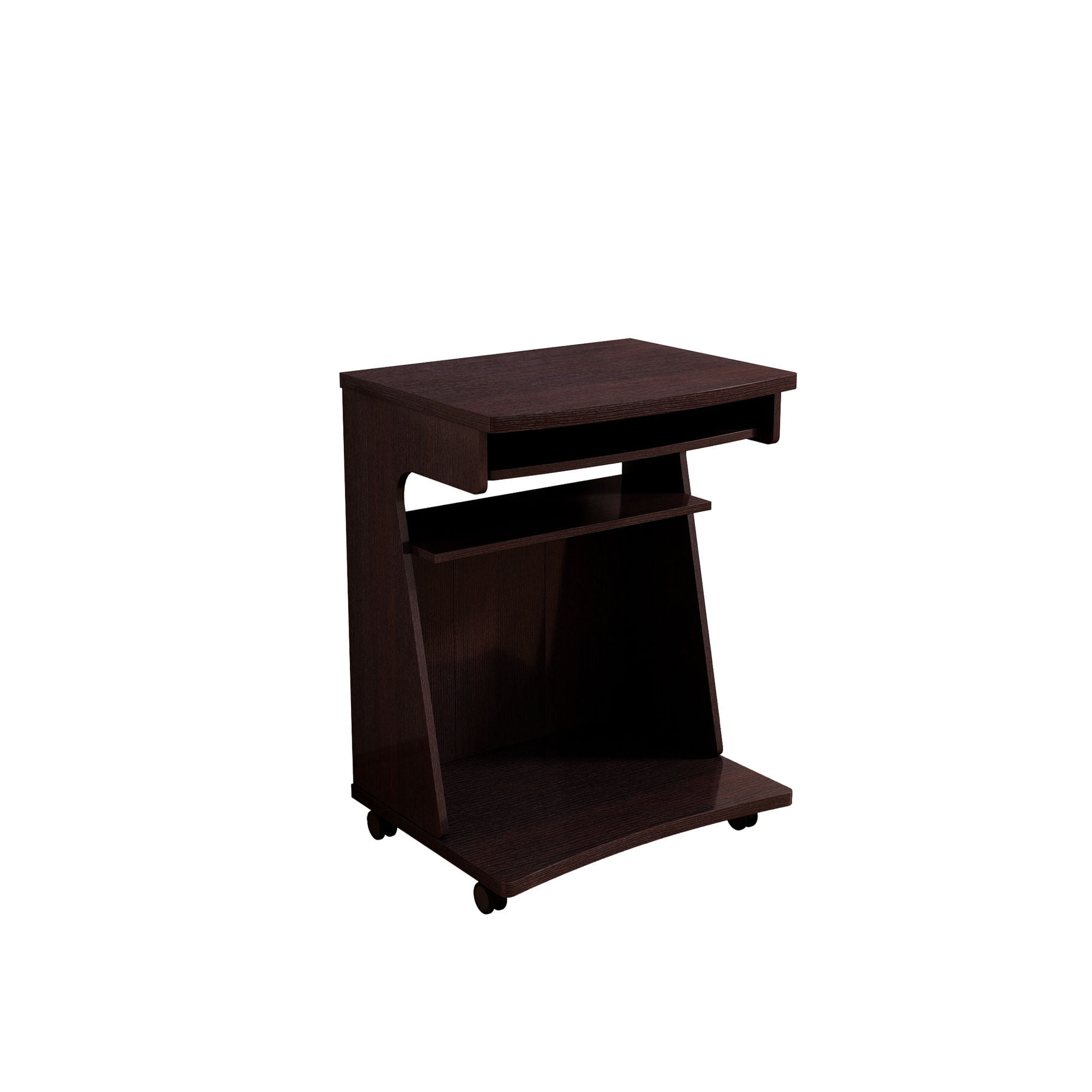 Small Footprint - Two Shelves Plus One Gliding - Microwave and Computer ...
