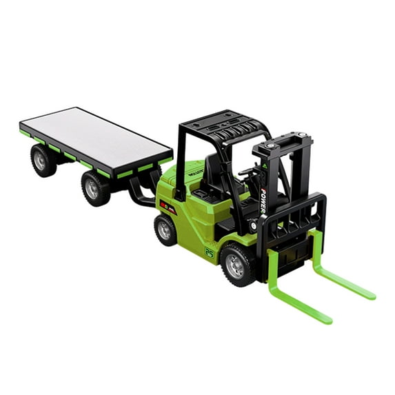 Small Forklift Toy 1:64 Alloy Construction APP Controlled Bluetooth ...