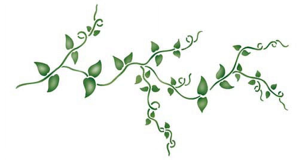 Small Free Form Vine Wall Stencil SKU #2174 by Designer Stencils ...