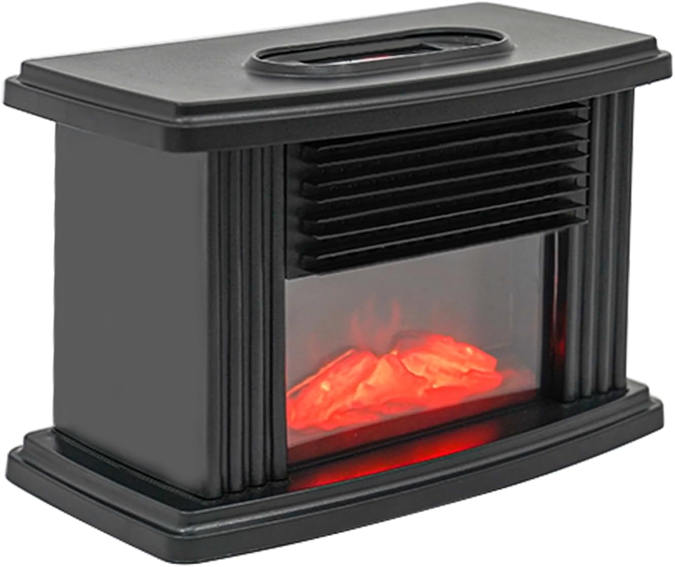 Small Freestanding Electric Fireplace, Fireplace Heater, Air Heater ...