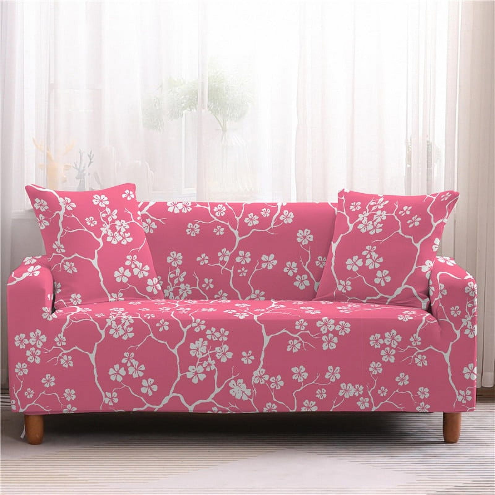 Small Fresh Fragmented Flower Series Sofa Cover Elastic Full Package ...
