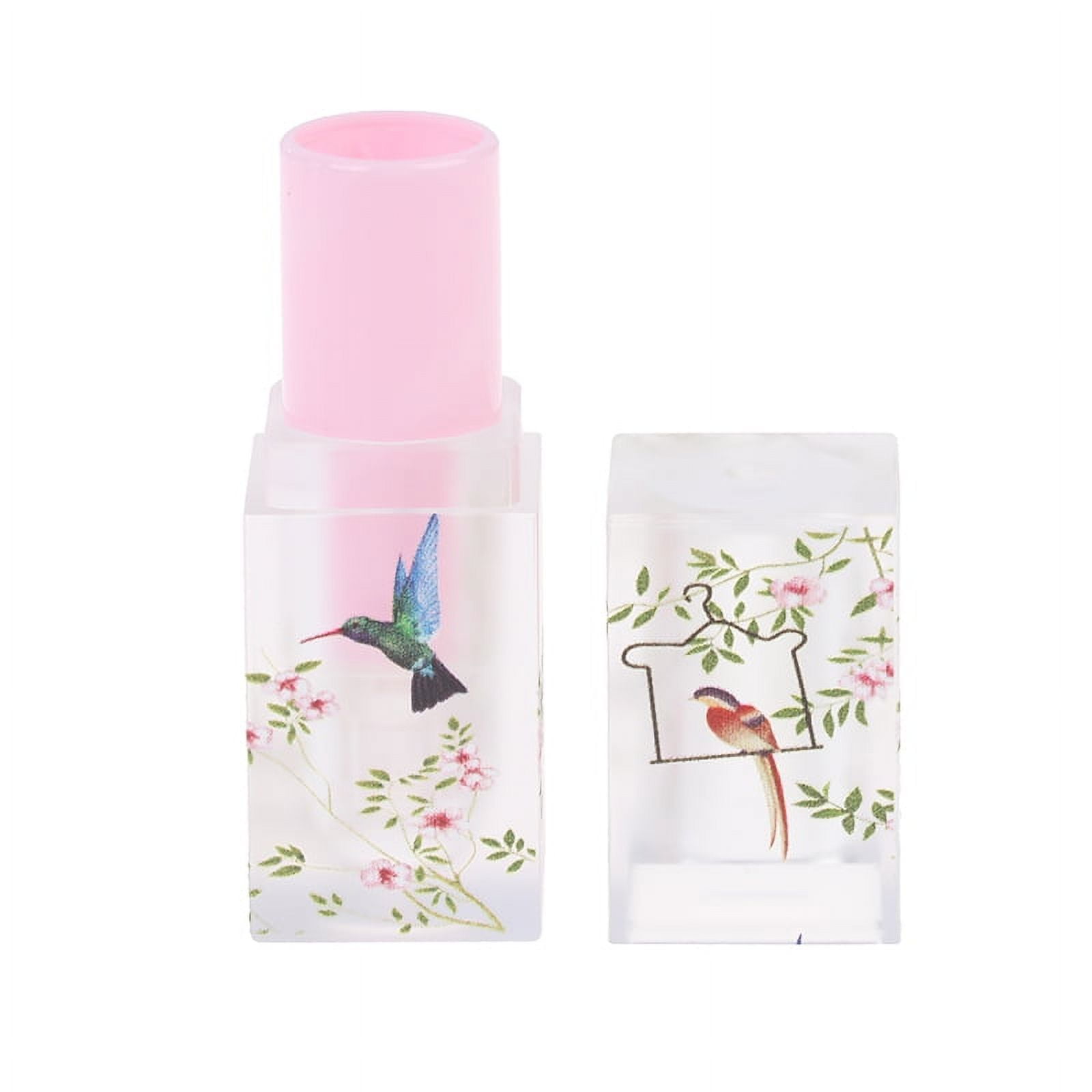 Small Fresh Scrub Square Lipstick Tube Empty Lip Balm Container Lip ...