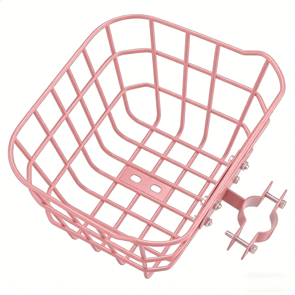 Small Front Scooter Basket with Fixed Holder for Bicycles – 2 Gallons ...