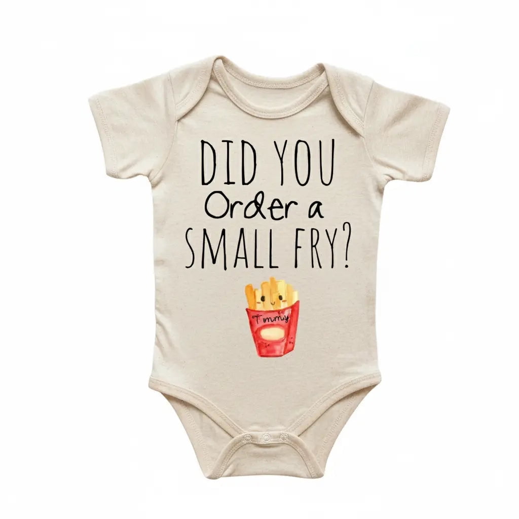 Small Fry Fast Food Newborn Baby Bodysuit - Walmart.com