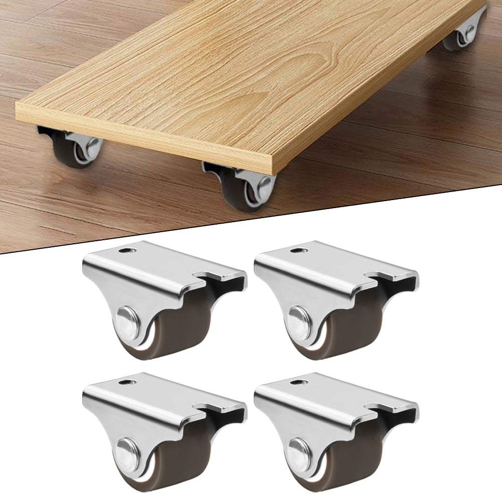Small Furniture Castors,Fixed Castors,Furniture Castors Roller Rubber ...
