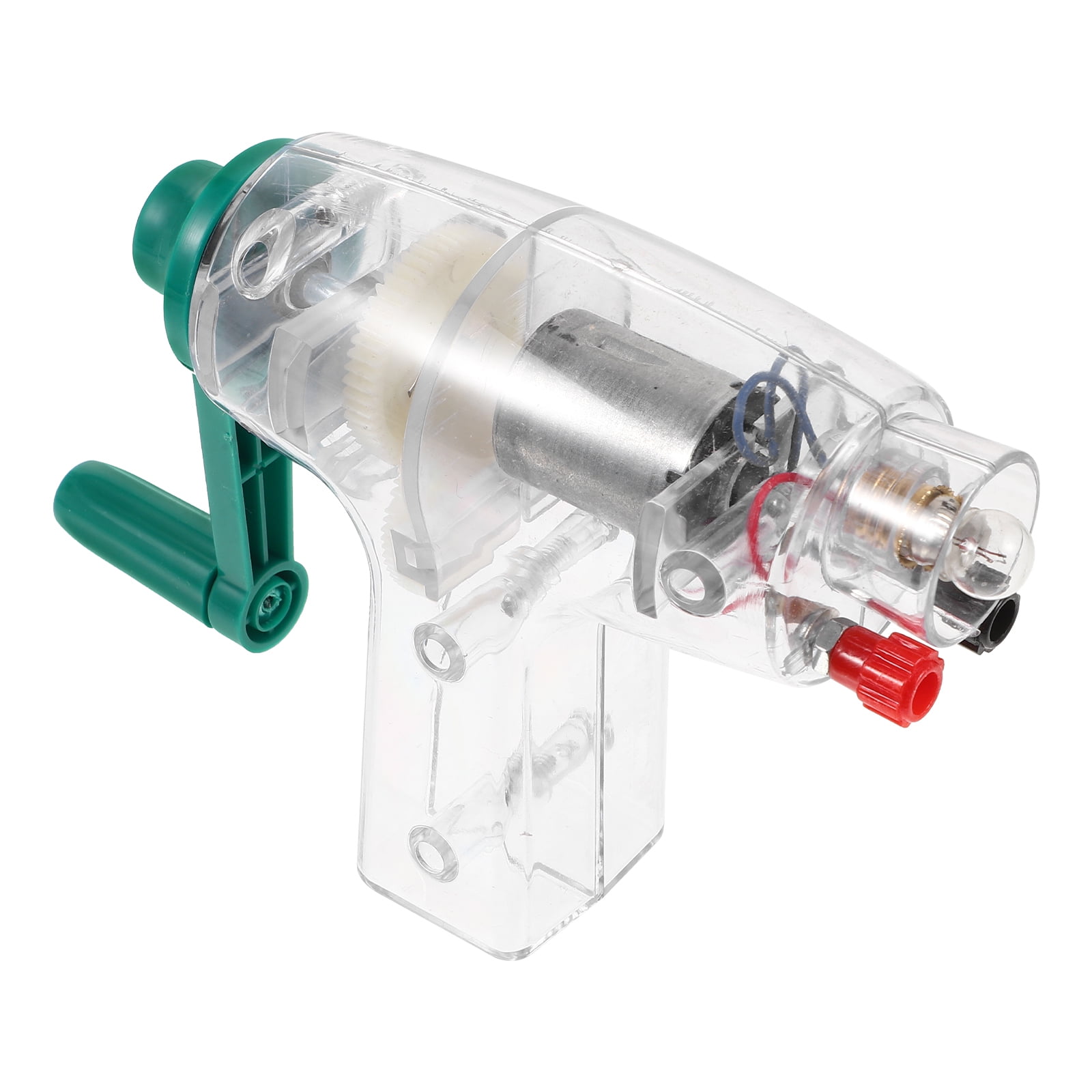 Handheld Crank Generator Science Kit with 1 Set Hand Driven Electricity ...