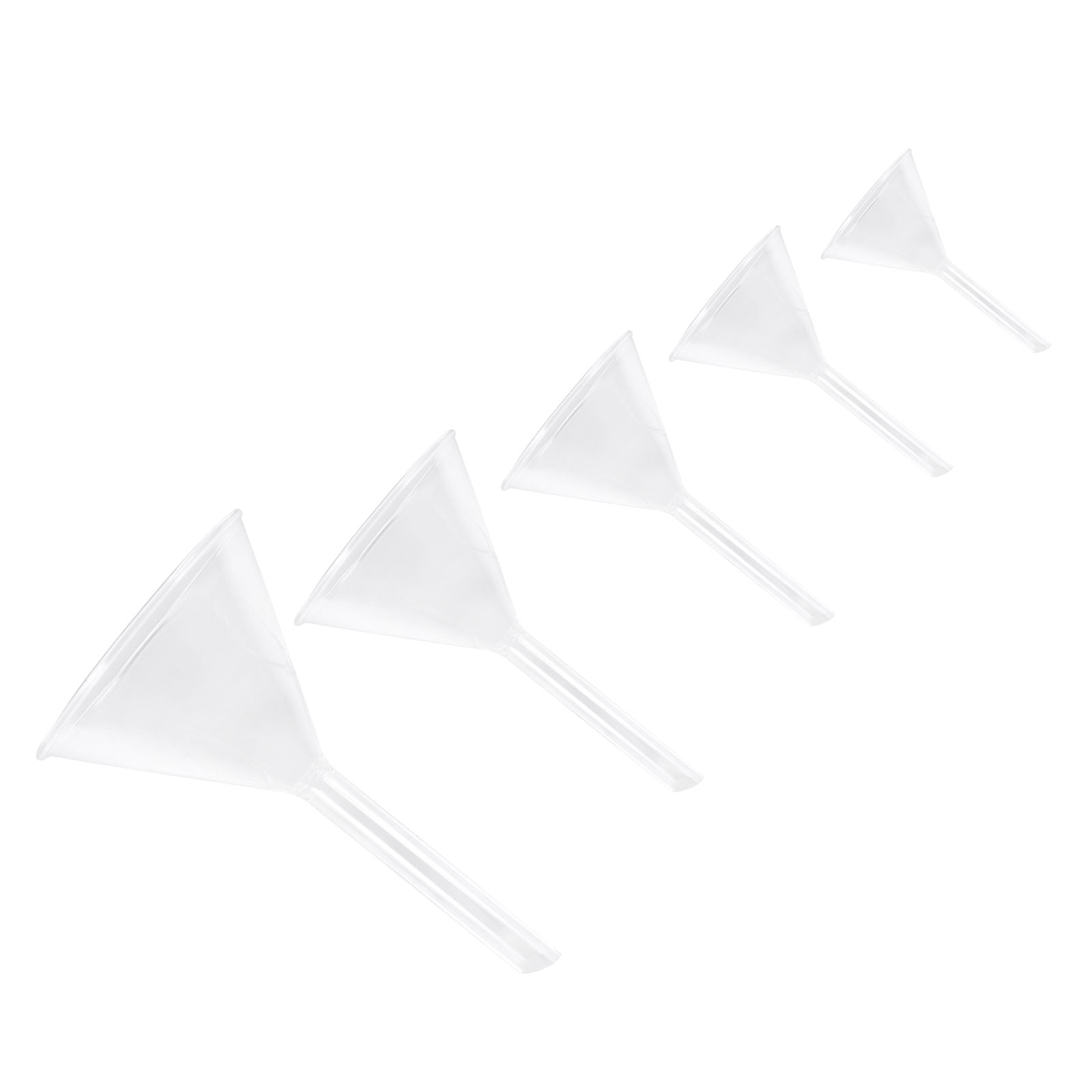 Small Glass Funnel Wide Funnels Bottle Filling Funnel for Filling Water ...