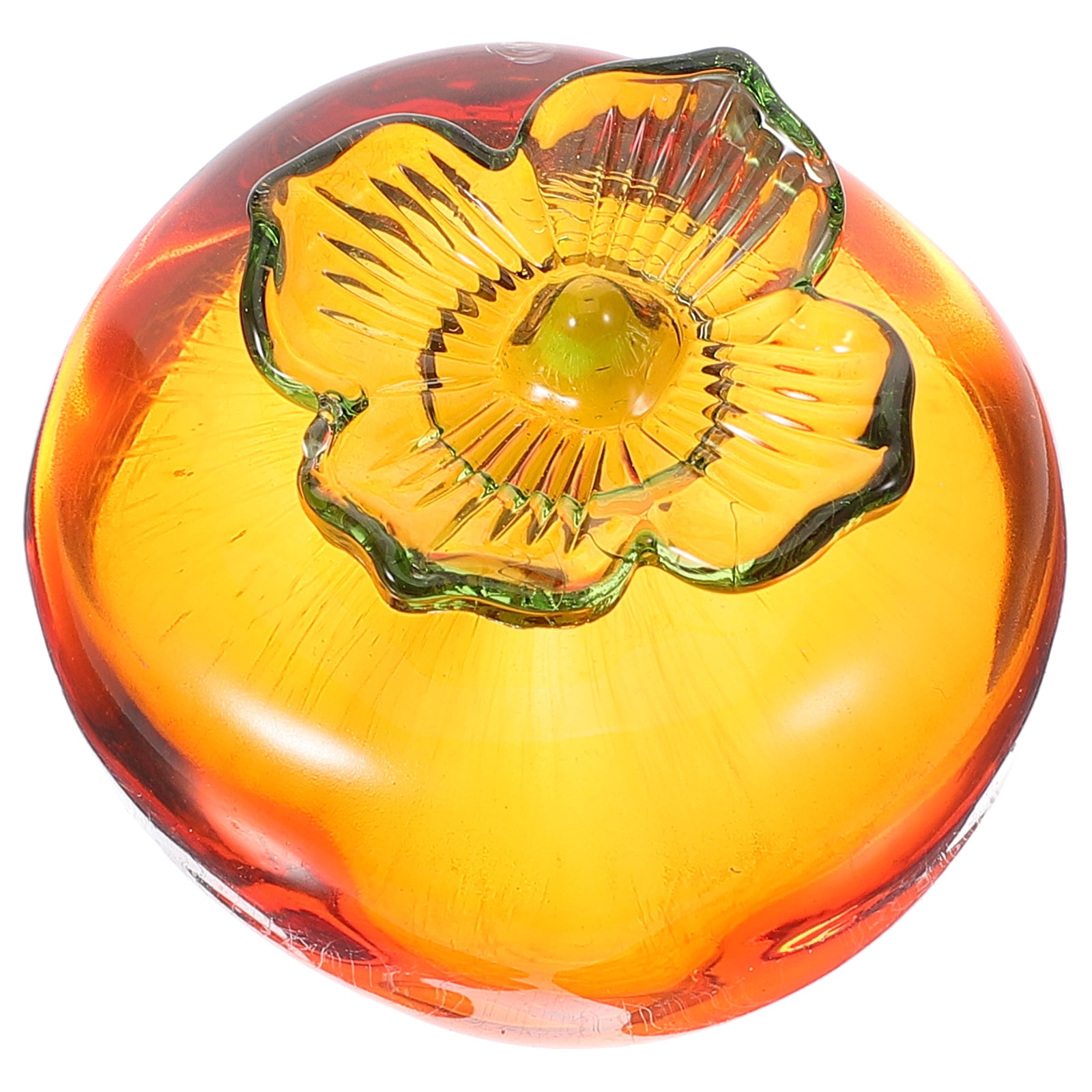 Small Glass Persimmon Model Glass Persimmon Model Desktop Persimmon ...