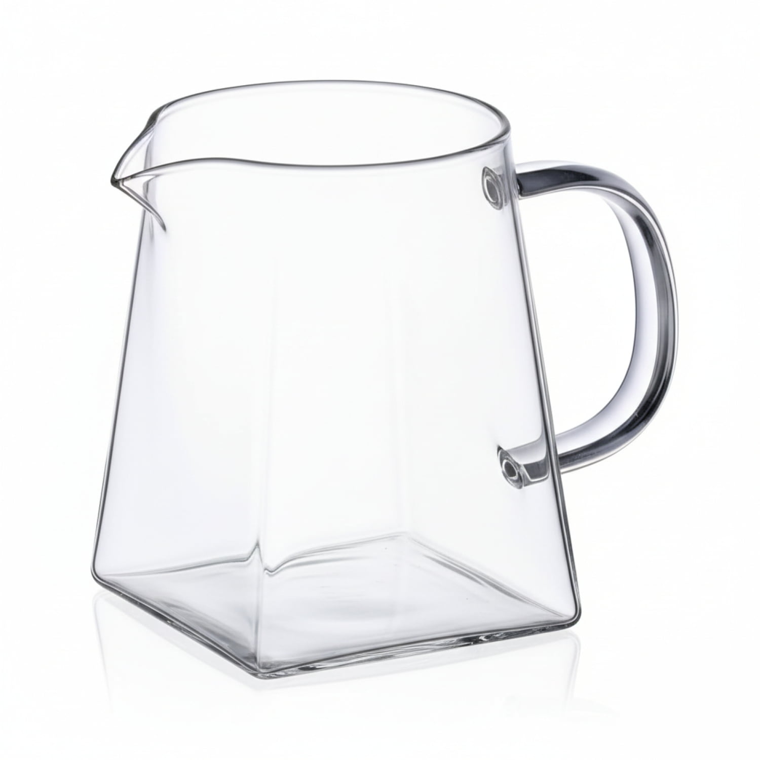 Walmart 12 Ounce Mini Handle Glass Pitcher: Milk, Cream, Tea Serving ...