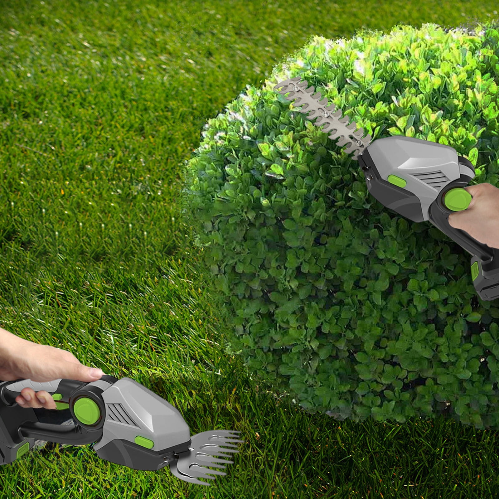 Small Grass Mower Small Household Multifunctional Lithium Powered ...