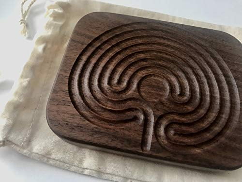 Small Handheld Finger Labyrinth for Mindfulness, Meditation and Stress ...