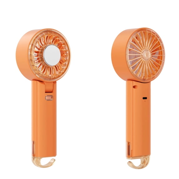 Small Handheld Portable Fan, Rechargeable Mini Personal Fan, Air Turbo ...