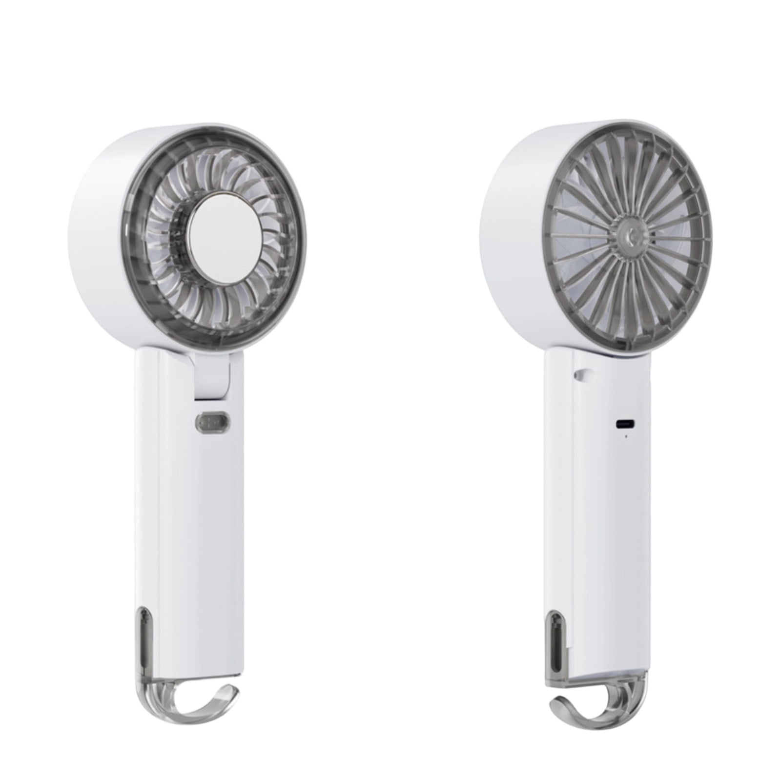 Small Handheld Portable Fan, Rechargeable Mini Personal Fan, Air Turbo ...