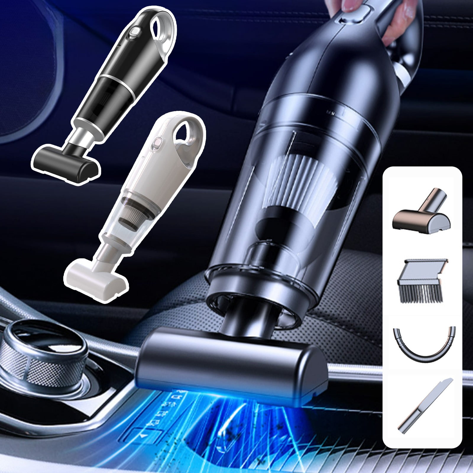 Small Handheld Vacuum, Powerful Suction Cordless Vacuum, High ...