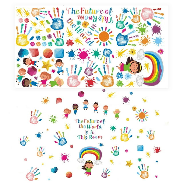 Small Hands Change The World Equality Wall Stickers Inspirational Quote ...