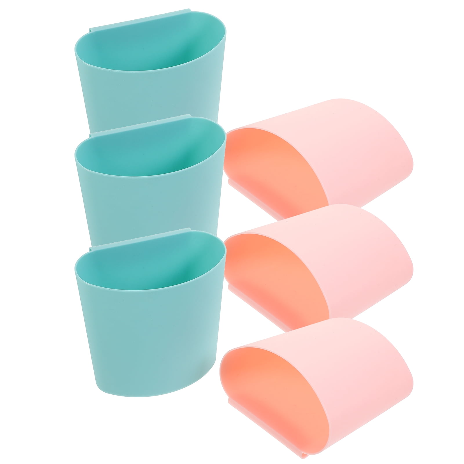 Small Hanging Bucket for Cart 6 Pcs Cup Holder Sundries Basket Utility ...