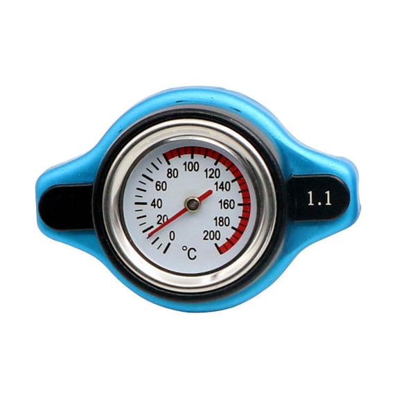 Small Head Thermostatic Radiator Cap Cover Temperature DE Gauge For Car ...