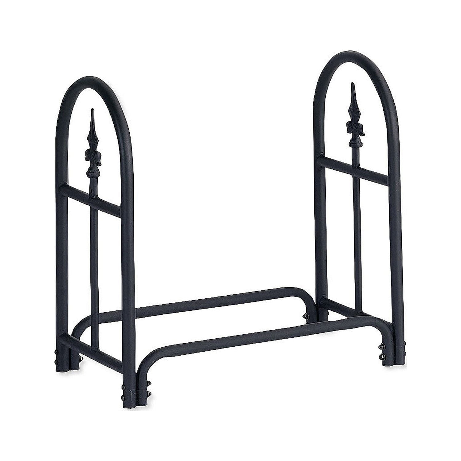 Small Heavy Duty Steel Wood Rack with Finial Design - Walmart.com