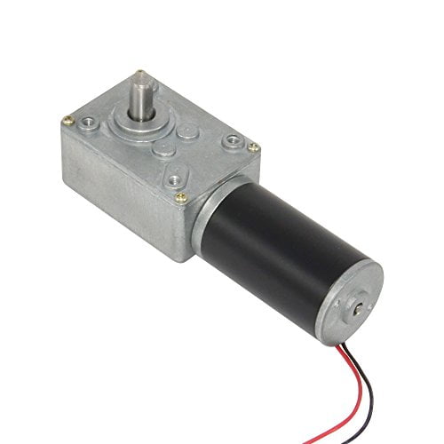 Small High Torque 12 Volt Reversible 35 RPM DC Worm Gear Motor for BBQ ...