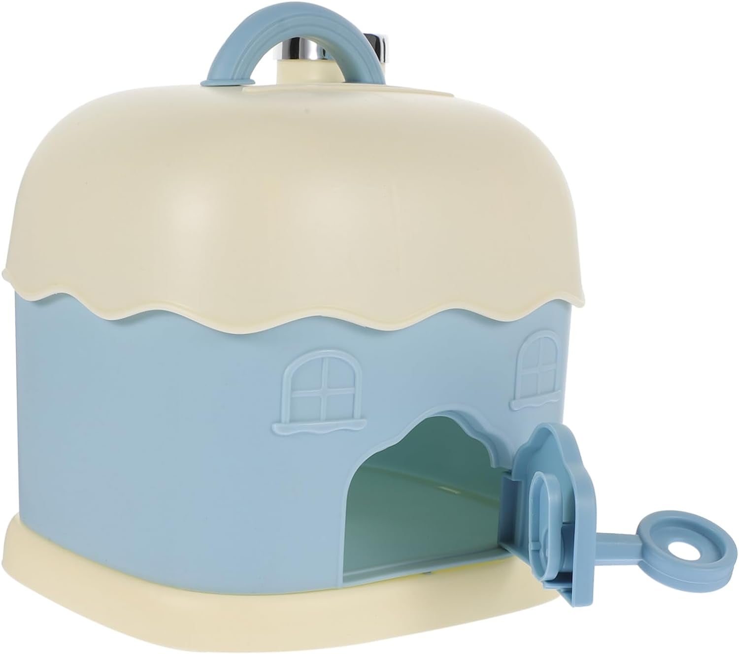 Small House Portable Piggy Bank, Boys Coin Bank, Novelty Coin Holder ...